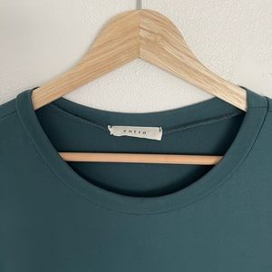 entro | Dresses | Entro Tshirt Dress Forest Green Size Small | Poshmark